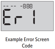 OneTouch Verio Flex® - Error Messages
