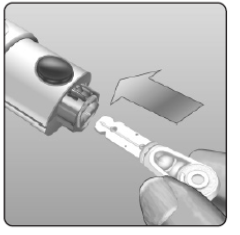 OneTouch Verio Reflect® - Preparing your lancing device