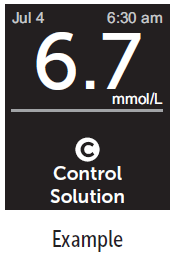 OneTouch Verio Reflect® - Testing with Control Solution