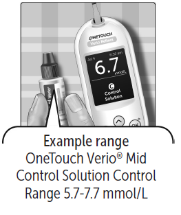 OneTouch Verio Reflect® - Testing with Control Solution